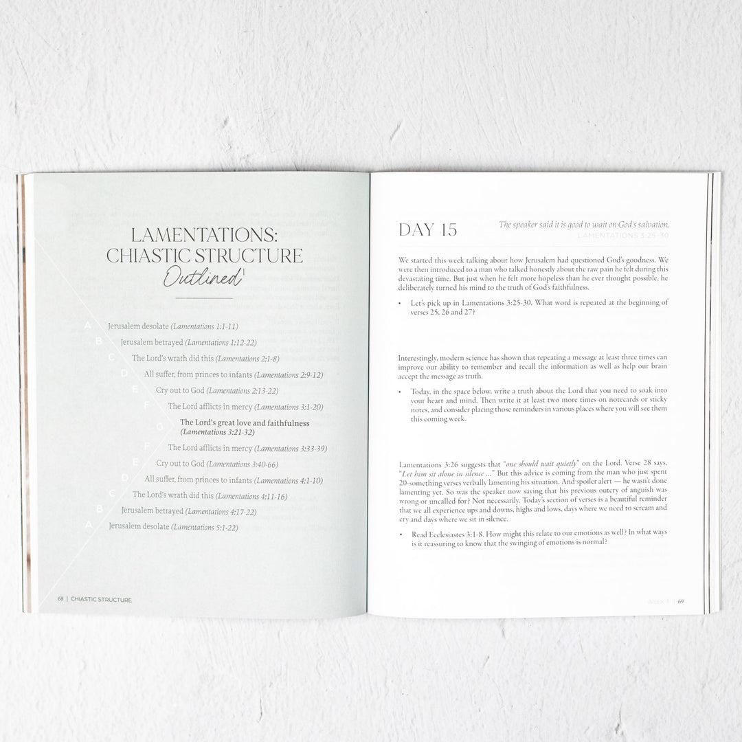 Can I Be Honest? A Study of the Book of Lamentations – P31 Bookstore