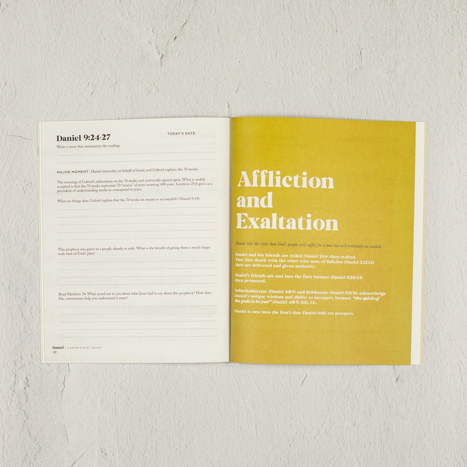 Daniel: Holding Firm in the Face of Fear Experience Guide – P31 Bookstore