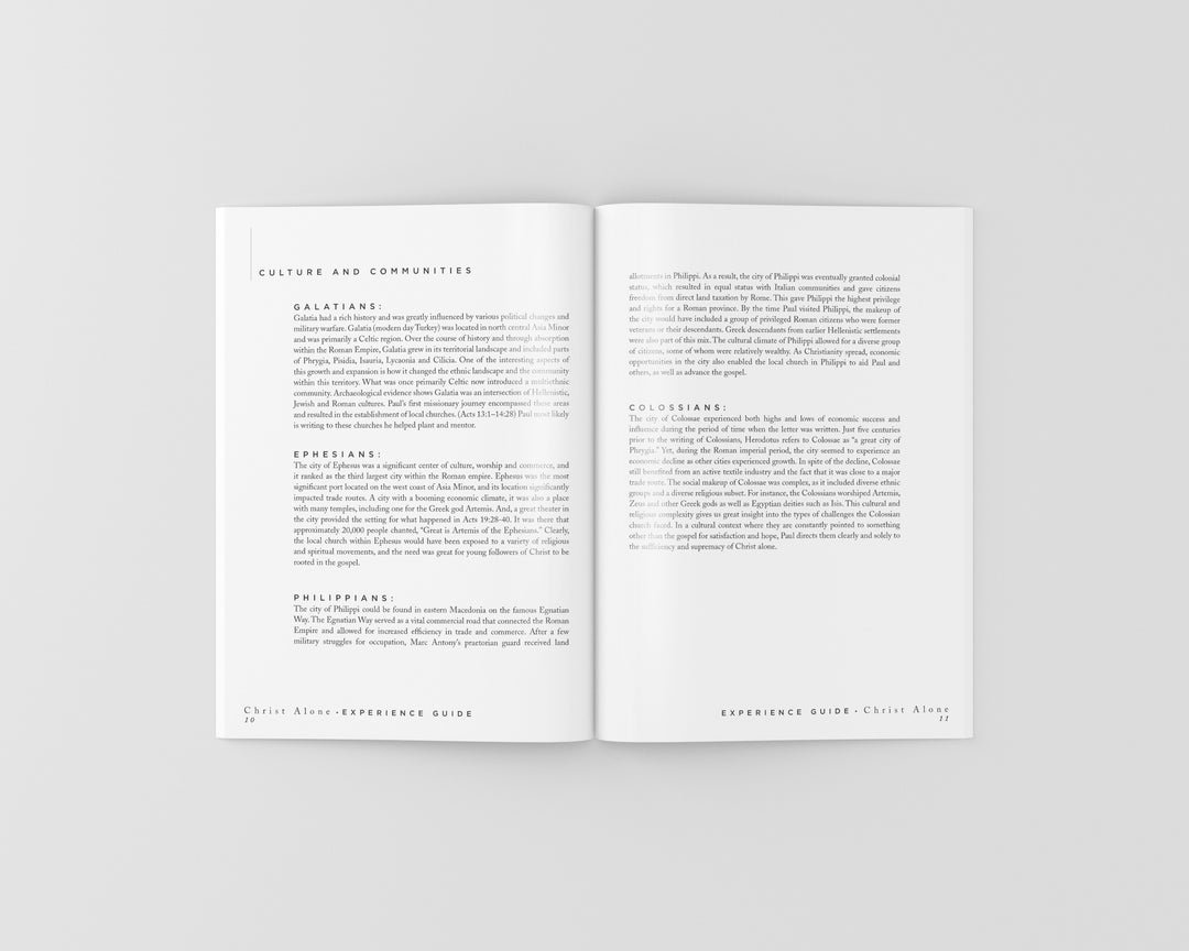 Christ Alone Experience Guide (Digital Version) – P31 Bookstore