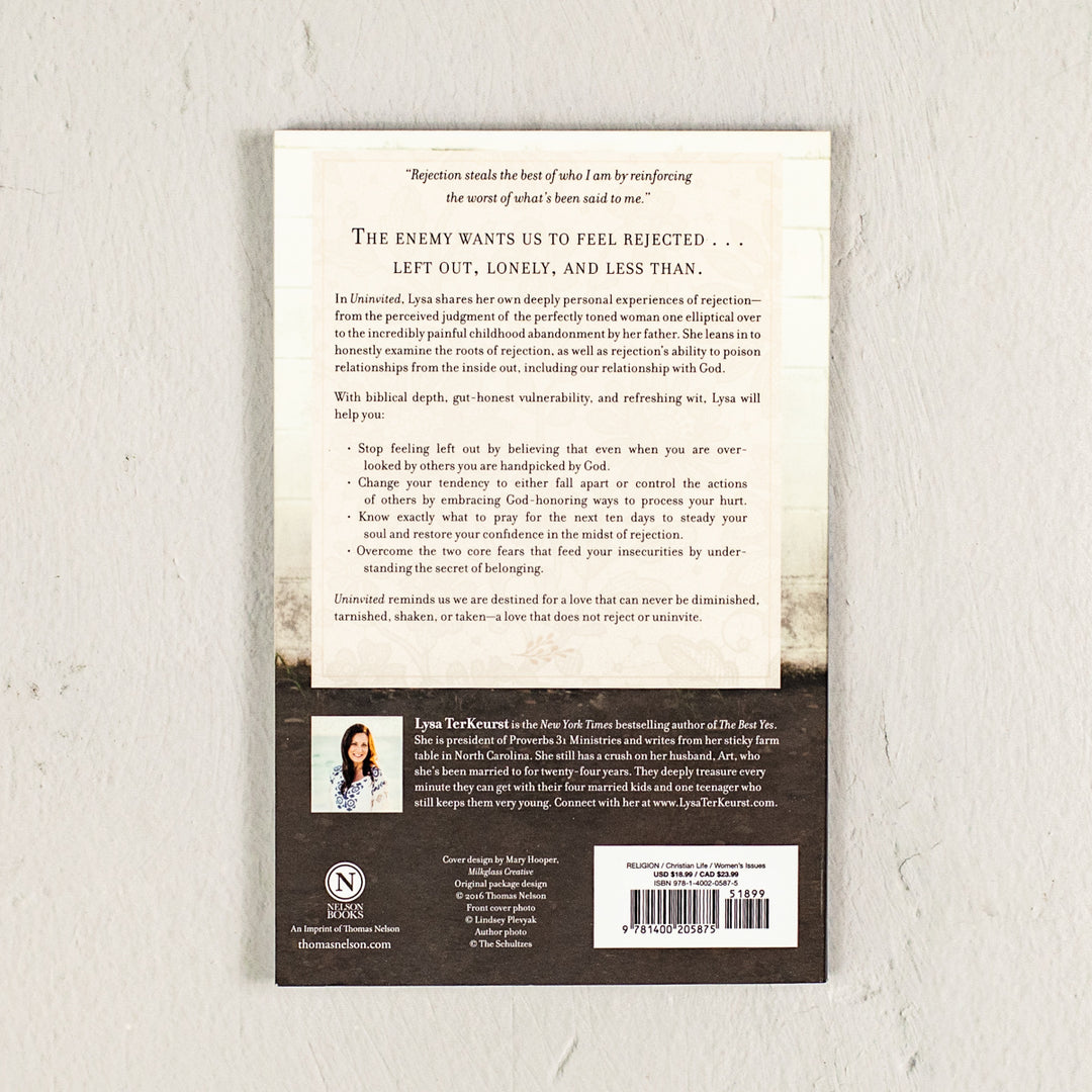 Uninvited – P31 Bookstore
